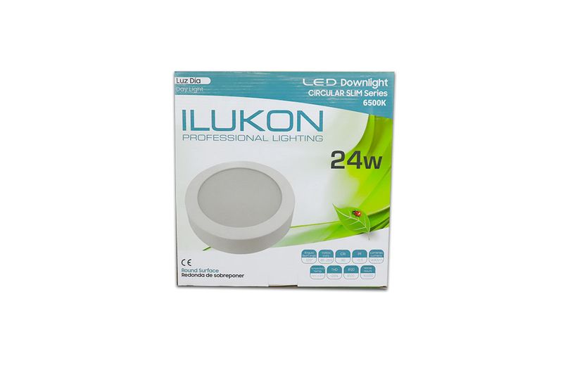 Lámpara sobreponer 24W | ILUKON | SINSA - SINSA