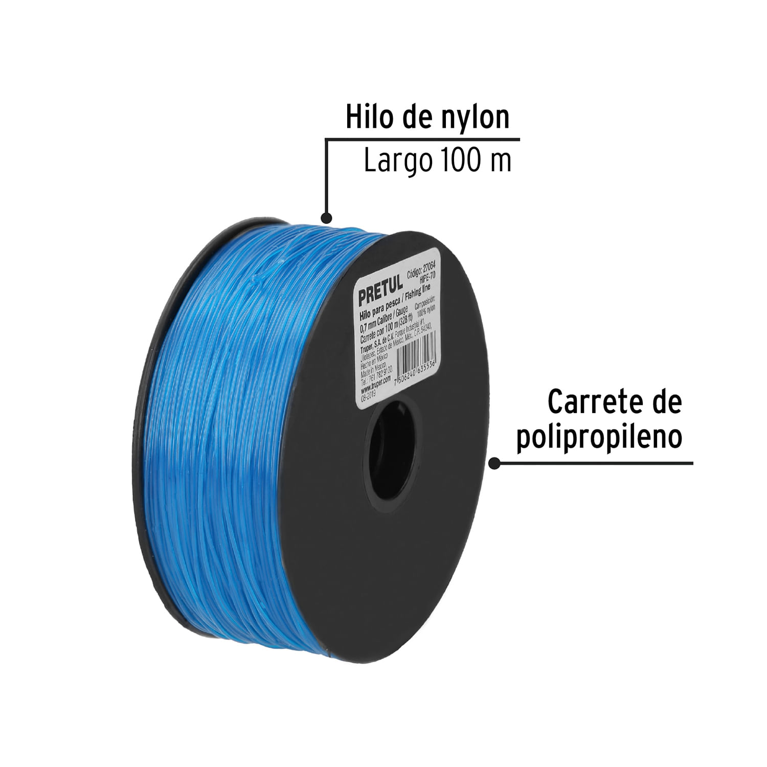 Hilo albañil 100Mts | Pretul | SINSA - SINSA